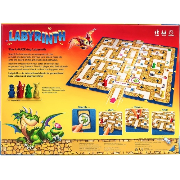 Ravensburger | Toys | Ravensburger Labyrinth Family Board Game | Poshmark